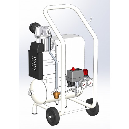 Portable air compressor 6 litre 1.5 HP 8 bar MOD. P 6 CPH